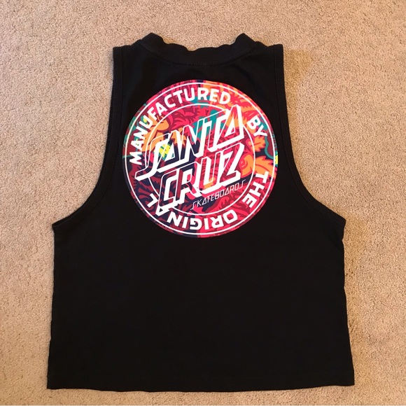 Santa Cruz Skateboards | Tops | Santa Cruz Graphic Tee Womens Size ...